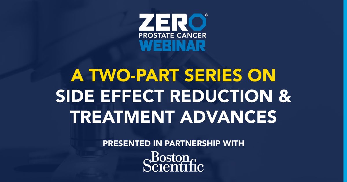 A Two-Part Webinar Series with Boston Scientific | ZERO Prostate Cancer