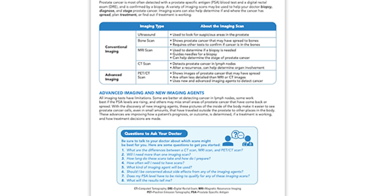 Understanding Prostate Cancer Imaging Pdf Zero Prostate Cancer